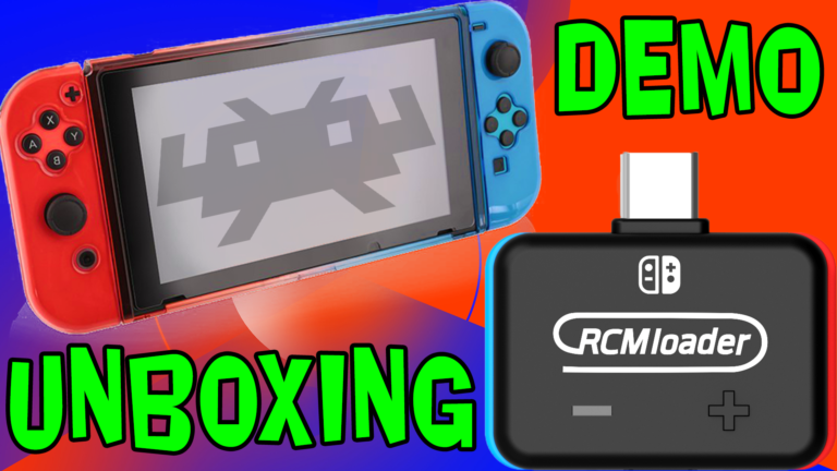 RCM Loader For Modded Nintendo Switch | Unboxing and Demo — Lord Kayoss ...