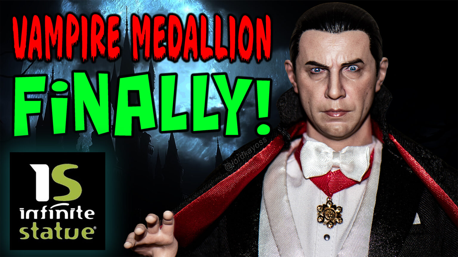 Vampire Medallion | Bela Lugosi Dracula 1:6 Scale Figure [Infinite ...